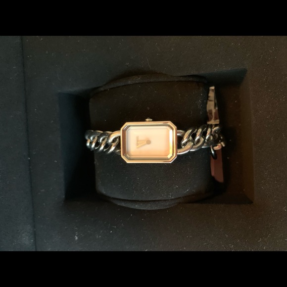 CHANEL | Accessories | Chanel Premiere Chain Quartz Watch Stainless ...